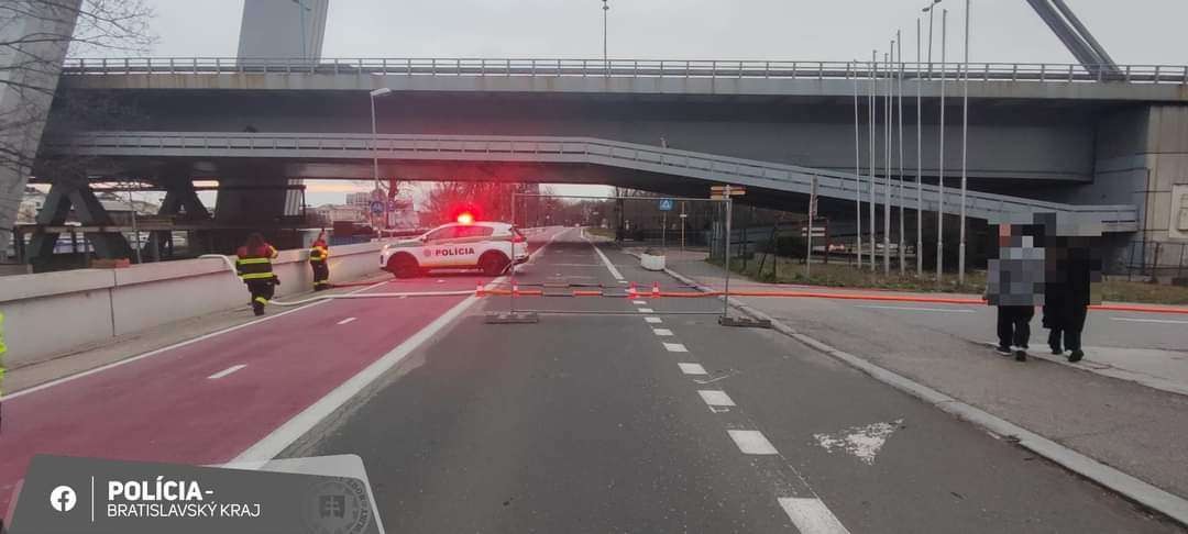 Potopa v Sade Janka Kráľa: Viedenská cesta bude v pondelok neprejazdná | Bratislavské noviny