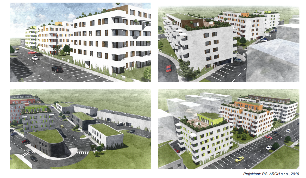 Polyfunkčné objekty Vlčie maky vyrastú v Ružinove za takmer 16 miliónov ...